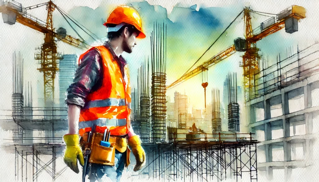 What is Level 1 health and safety in a construction environment